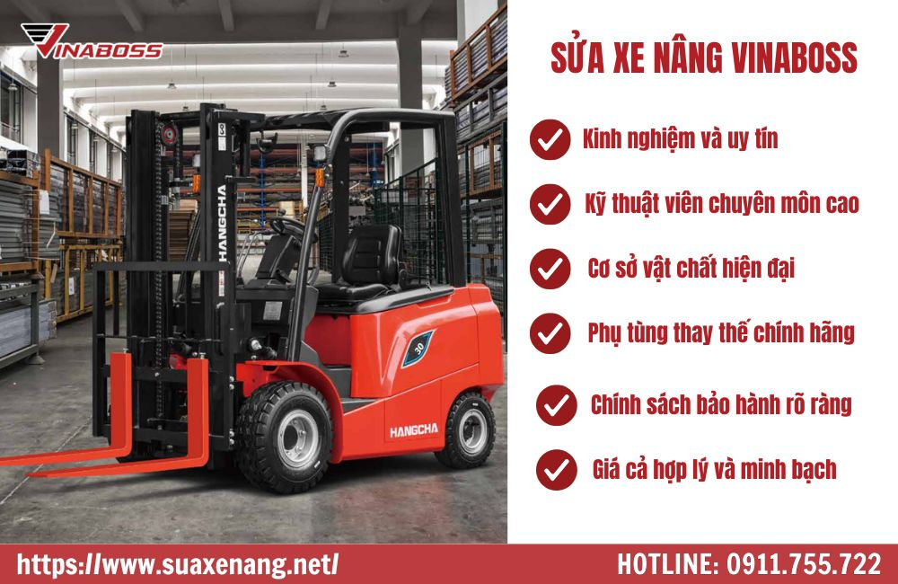 5 tiêu chí lựa chọn địa chỉ sửa chữa xe nâng Bến Tre